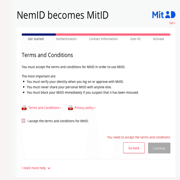 【詳細版】NemID から MitIDへの移行手続き - Living in Denmark