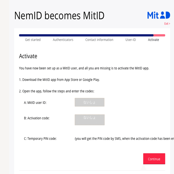 【詳細版】NemID から MitIDへの移行手続き - Living in Denmark
