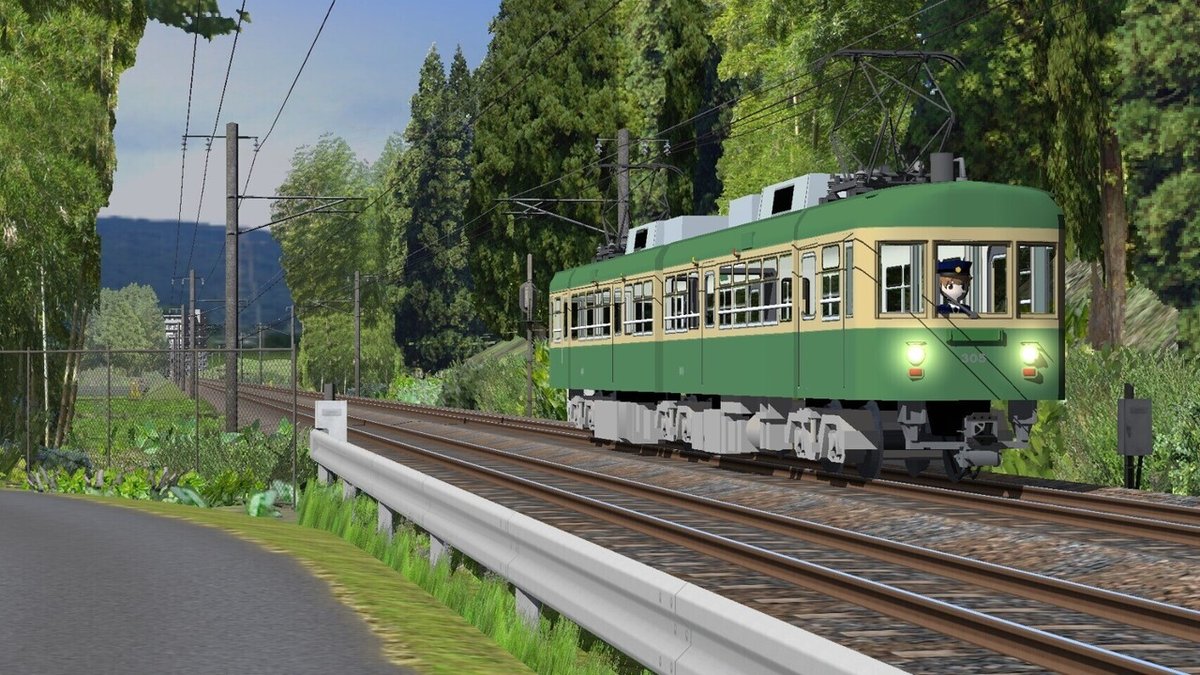 【RailSim】江ノ電300形｜舞藻(舞藻重工)