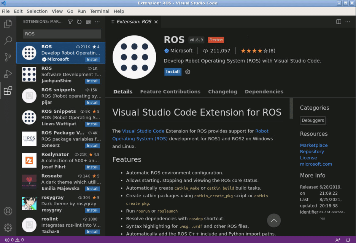ROS入門 (23) - VSCodeでURDFを読み込む｜npaka
