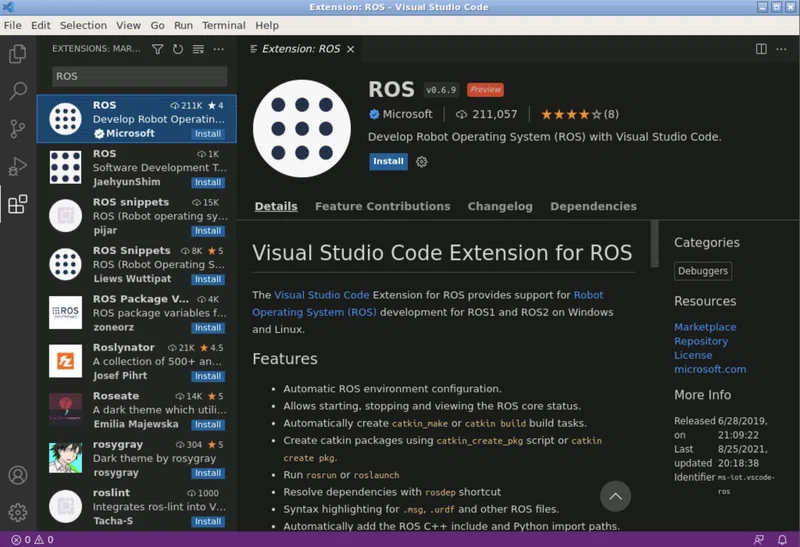 ROS入門 (23) - VSCodeでURDFを読み込む｜npaka