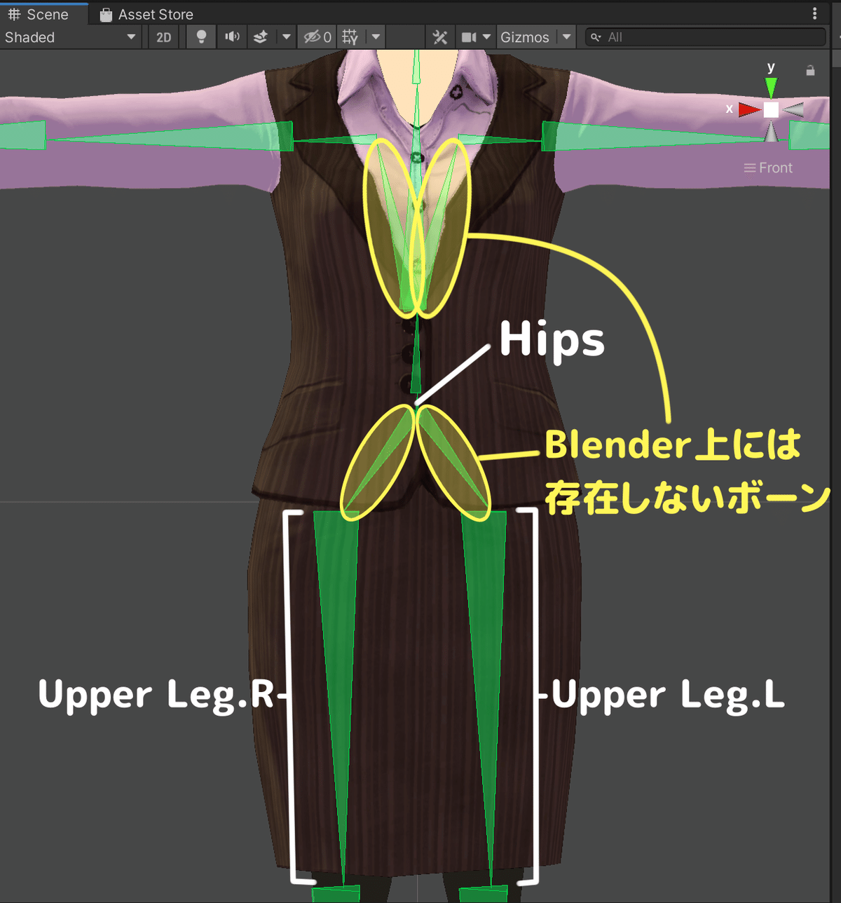 もう悩まない！（かもしれない）Unity/VRChat向けのHumanoid Rig/Bone/ボーン/骨の設定｜Miyoko