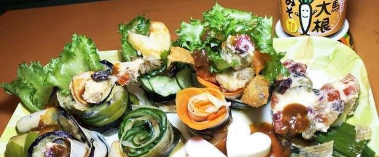 練馬大根ミソパ〜野菜の薔薇が咲きました♡ クックパッド人気レシピ｜Code for Nerima