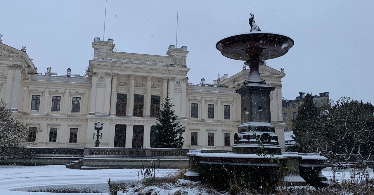 ウィンターワンダーランドなルンドの雪景色！｜nana @スウェーデンの大学2年生 🇸🇪｜note