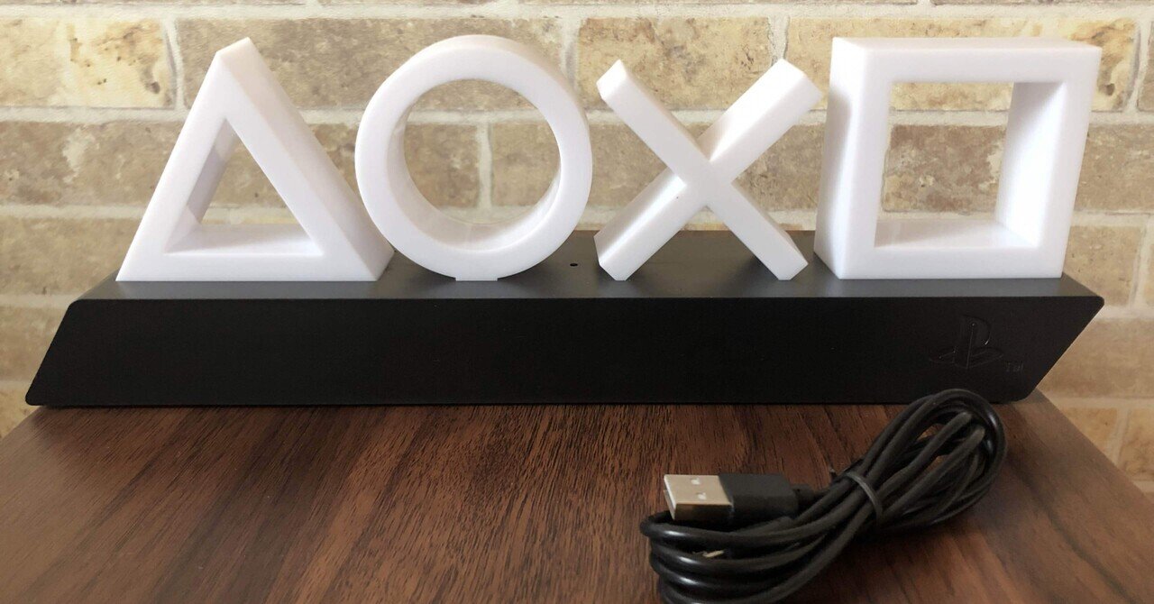 【PlayStation 公式ライセンス商品】12/10発売のPaladone Icons Light Whiteを開封レビュー｜絵竜