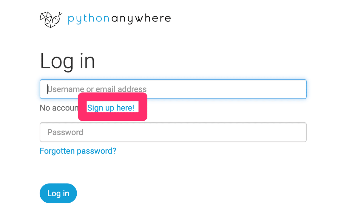 【pythonanywhere】デプロイしてみた｜hondy