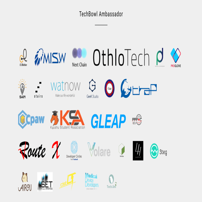 【PRESS】Tech.Uniが新たにアンバサダーに加盟！全28団体に！！｜TechBowl