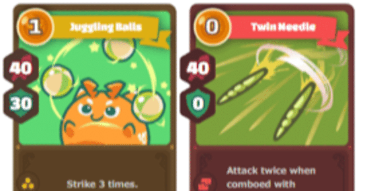 【Axie Infinity】Mechに組み込んでほしい！2エネルギーで600ダメージ！？｜axie_cluster