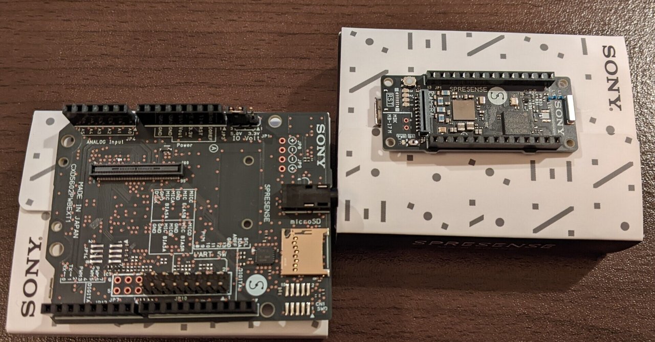 Spresense Arduino コトハジメ覚書｜noriaki matsuura｜note