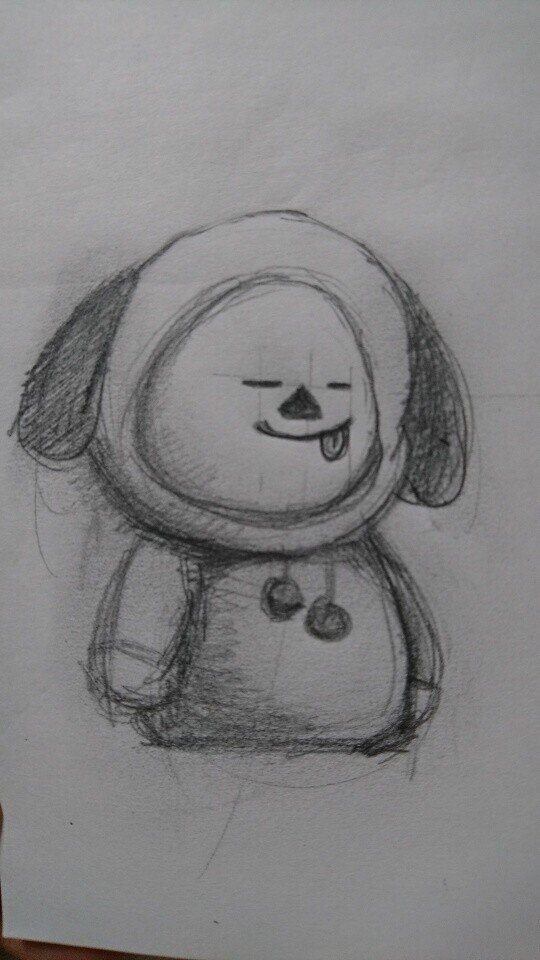 中学生でも描けるBT21の描き方（CHIMMY編）｜akkiy☆｜note