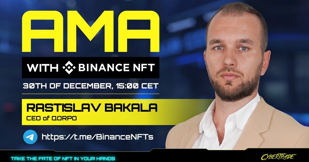 【全文公開①】CyberTrade × Binance NFT AMA｜CyberTrade Japan｜note