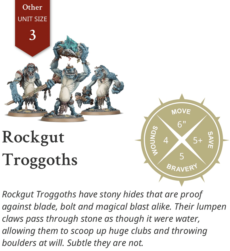 Rockgut Troggoths｜LEI｜note