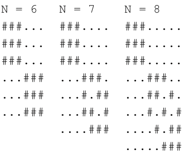 AGC056A - Three Cells per Row and Column｜ripity｜note