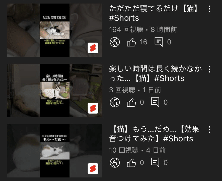 #2 猫のショート動画に余計な編集はいらないかも知れない｜ふゆき Fuyuki｜note