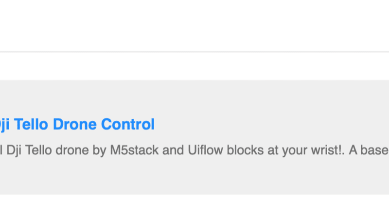 M5stackでTelloの制御もできるのだ｜coderdojoisehara
