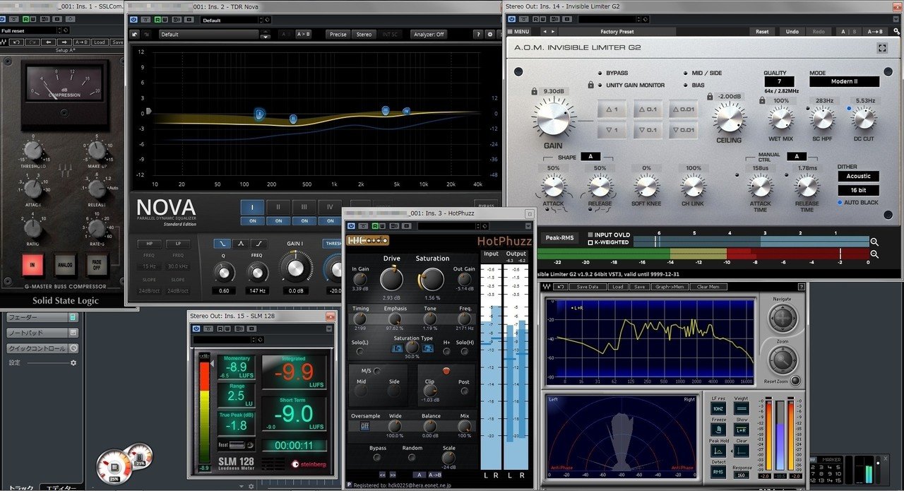 仕上げ中^^｜Hideki Tanaka【DTM/音楽/猫】