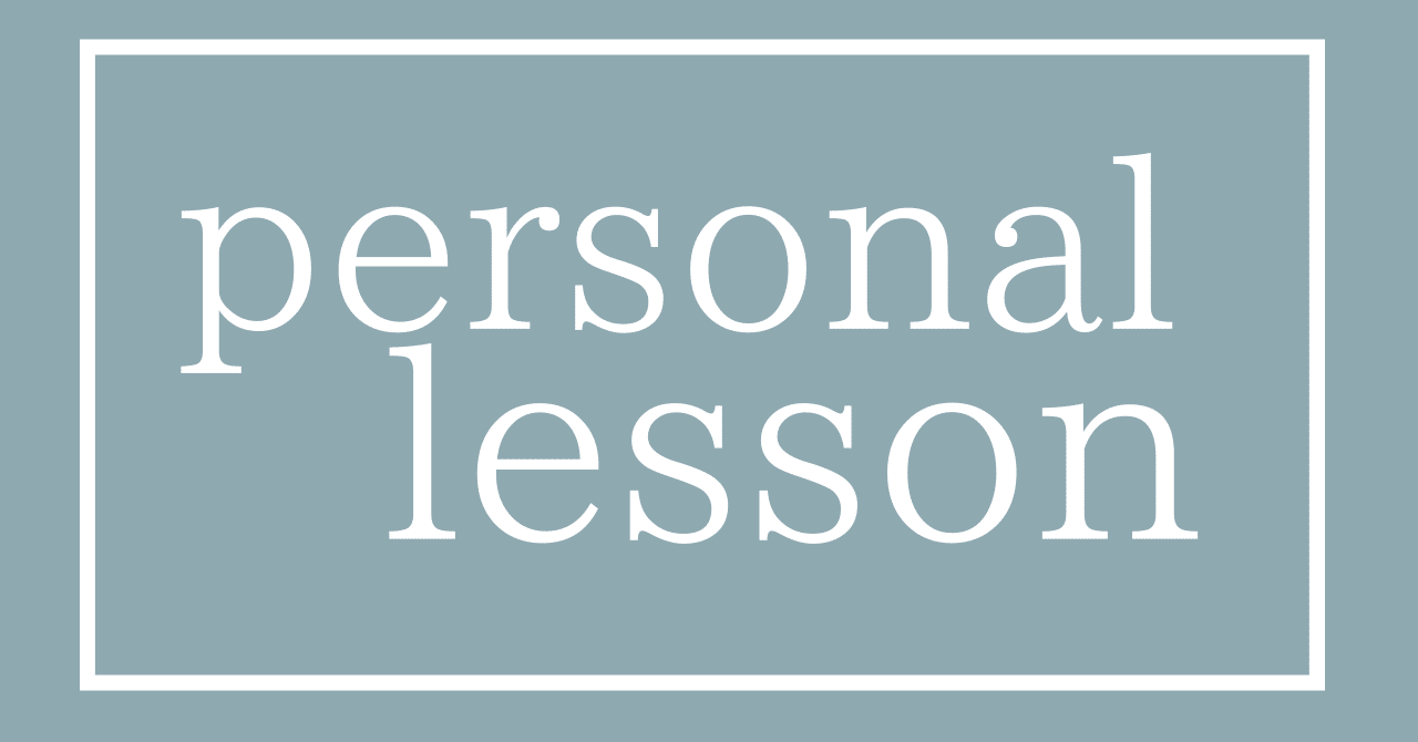 1対1で、あなただけのレッスンを。｜chishiho｜note