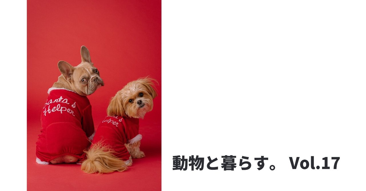 動物と暮らす。 Vol.17｜HEKA Petlife株式会社