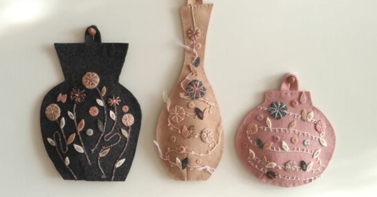 やわらかなフェルトの小物｜iichi