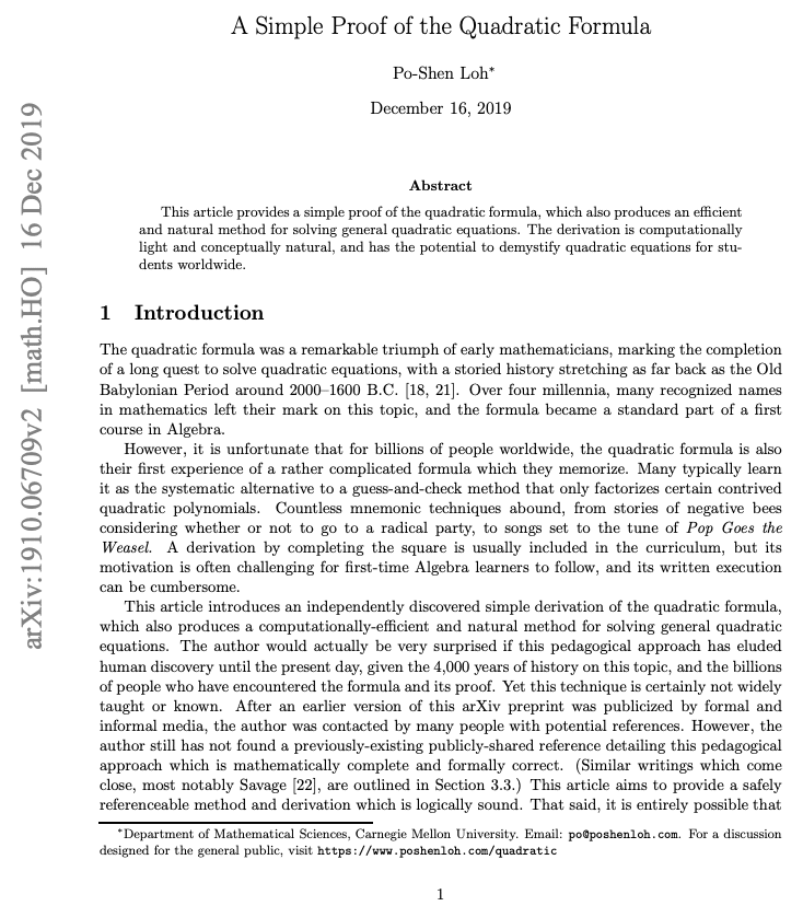 【ar5iv】: arXivの論文をHTML5形式で読めるサービス｜Sangmin Ahn