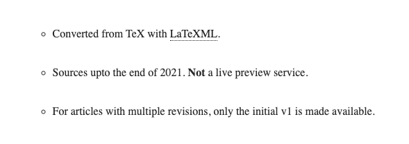 【ar5iv】: arXivの論文をHTML5形式で読めるサービス｜Sangmin Ahn