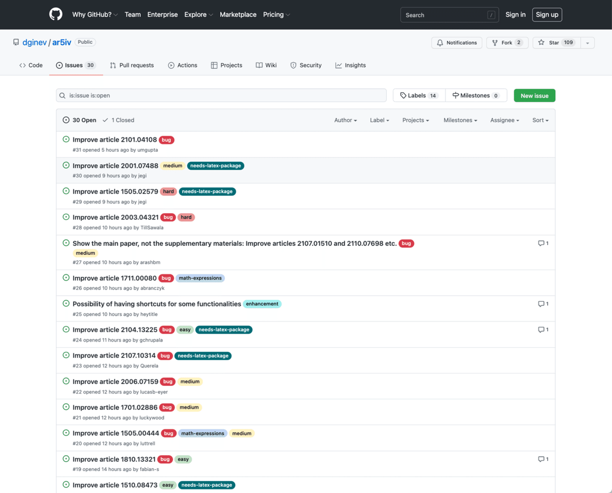 【ar5iv】: arXivの論文をHTML5形式で読めるサービス｜Sangmin Ahn