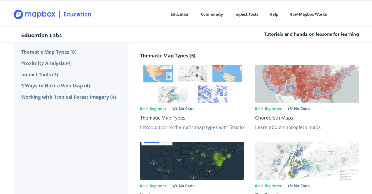 「地理総合」科目の必修化に向けてウェブ地図製作を学ぼう｜Mapbox教育用コンテンツ｜Mapbox Japan