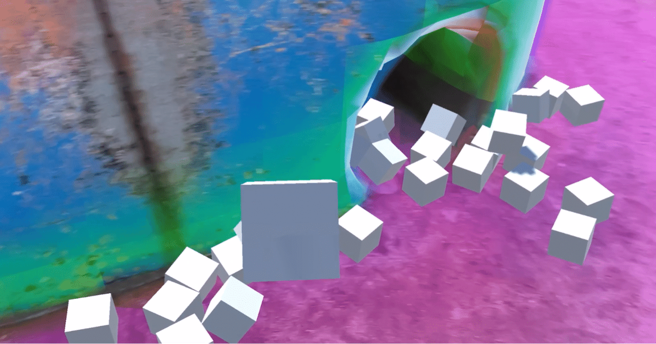 Niantic Lightship ARDK のメッシュ機能を使用する｜Sadao Tokuyama