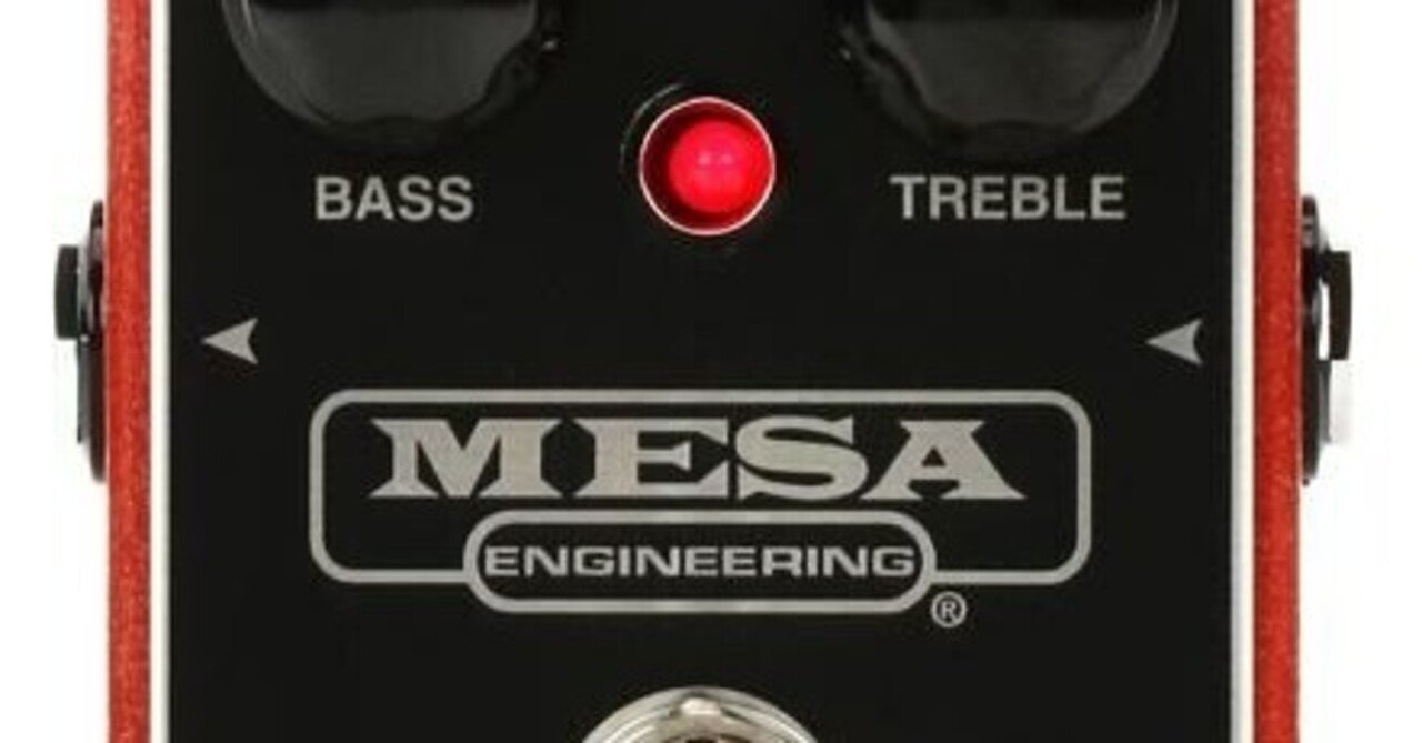 エフェクトペダルの伏兵④ MESA/BOOGIE Tone Burst｜Rockfish's Workbench
