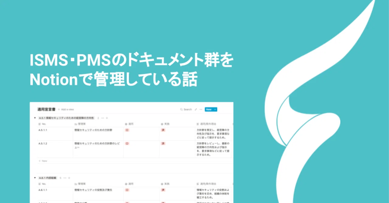 ISMS・PMSのドキュメント群をNotionで管理している話｜阿部 | 製薬業界向けSaaSのPdM