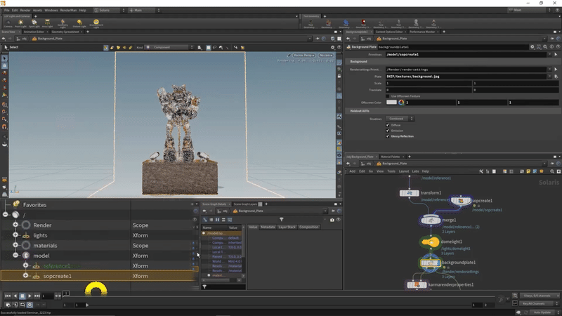 Houdini19.0 Karma紹介 後編「Render Settings＆Output」｜IndyZone