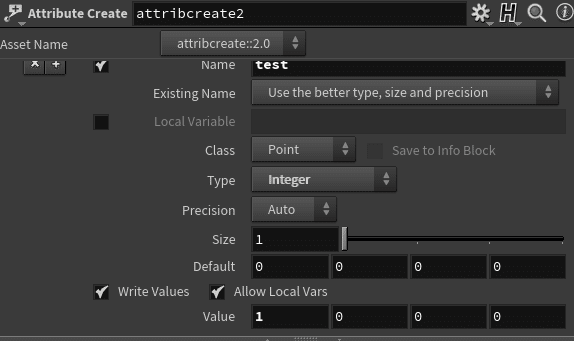 Attribute Randomize integer 生成｜Hiro