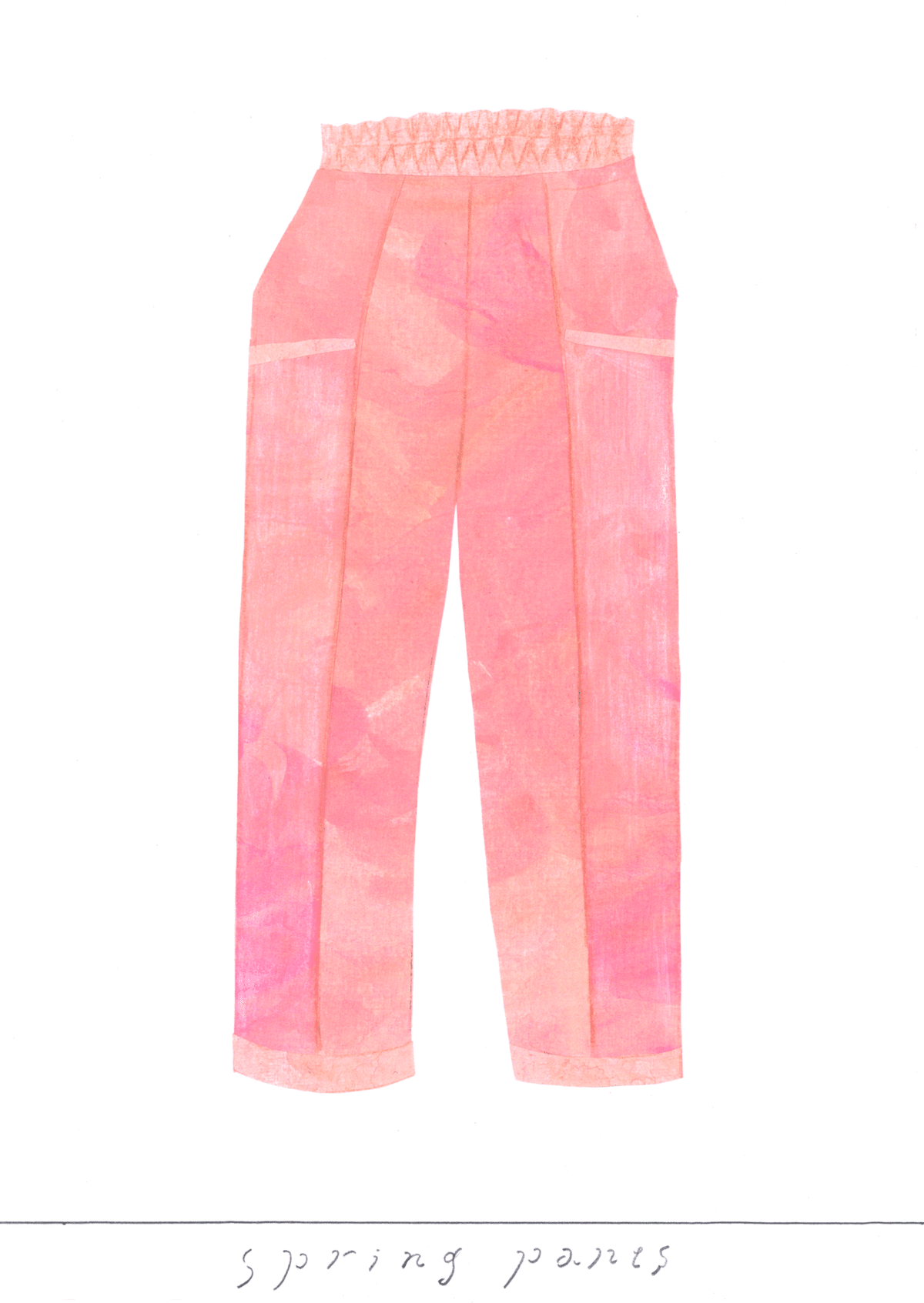 服のこと | 12 春のパンツ｜ayami nonaka