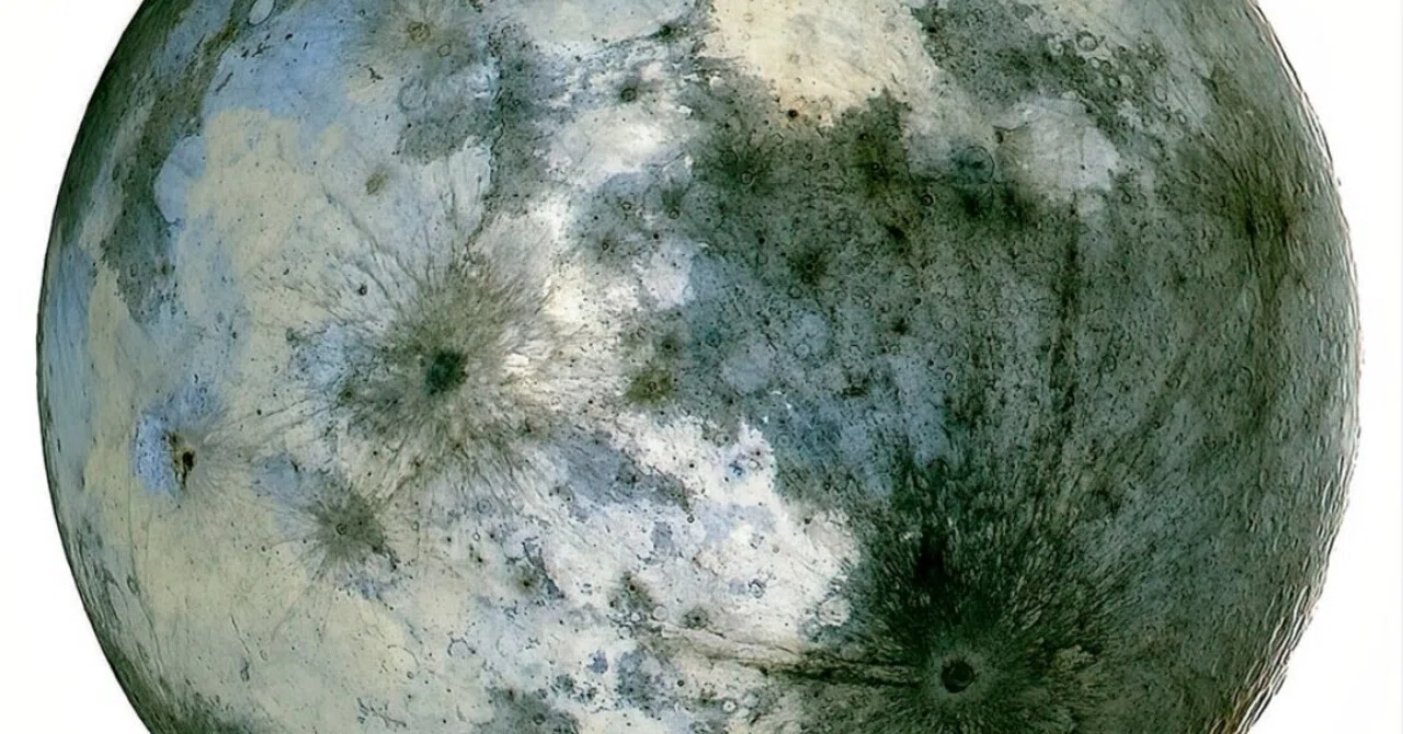 【Astronomy Picture of the Day】Moon in Inverted Colors, 2022.3.9｜岩澤康一