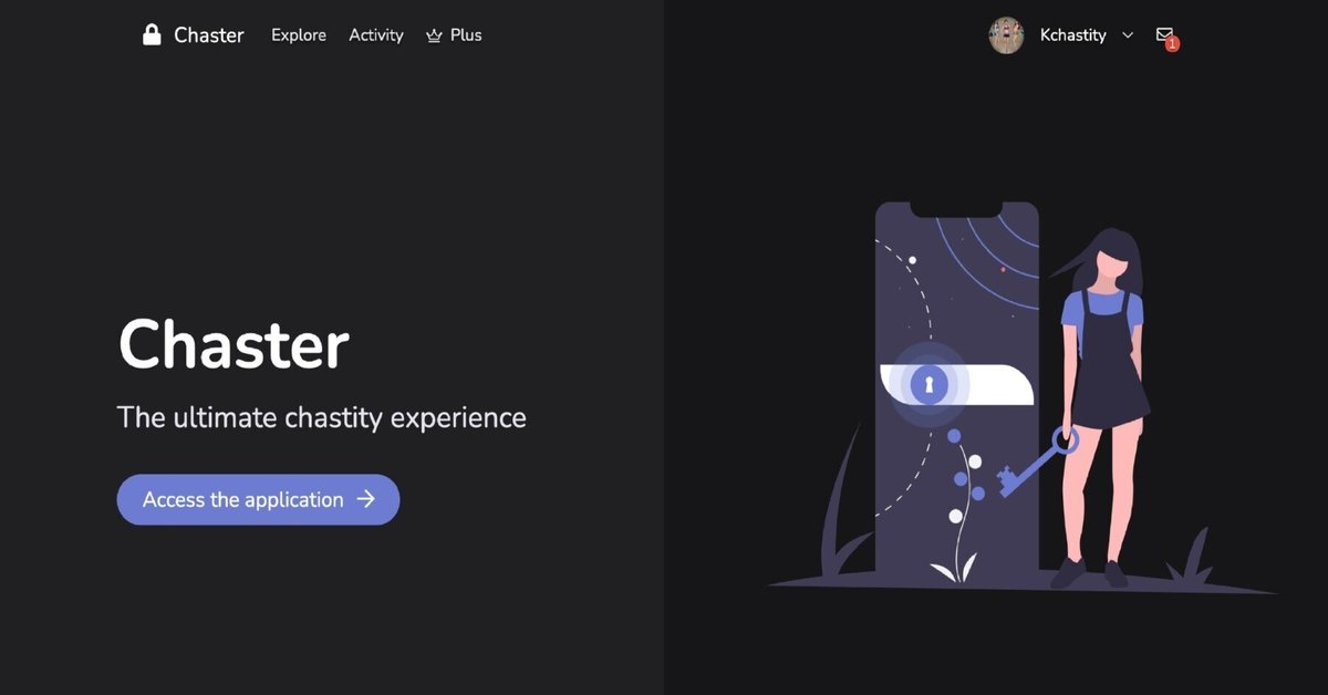 1.Chasterの使い方解説｜K Chastity
