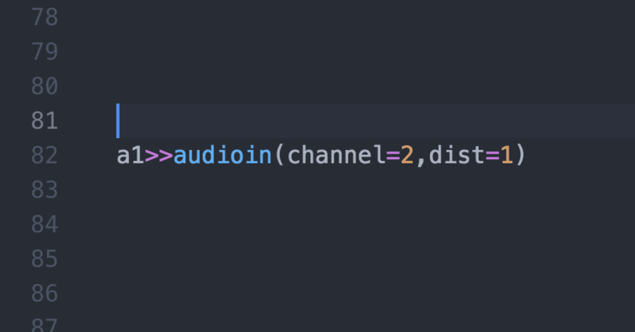 FoxDot audioinを使って入力を扱う話｜FoxDot_Hacks