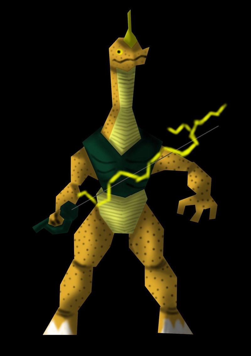 Enemy：Lizardcommander_E｜SCALEAGE｜note