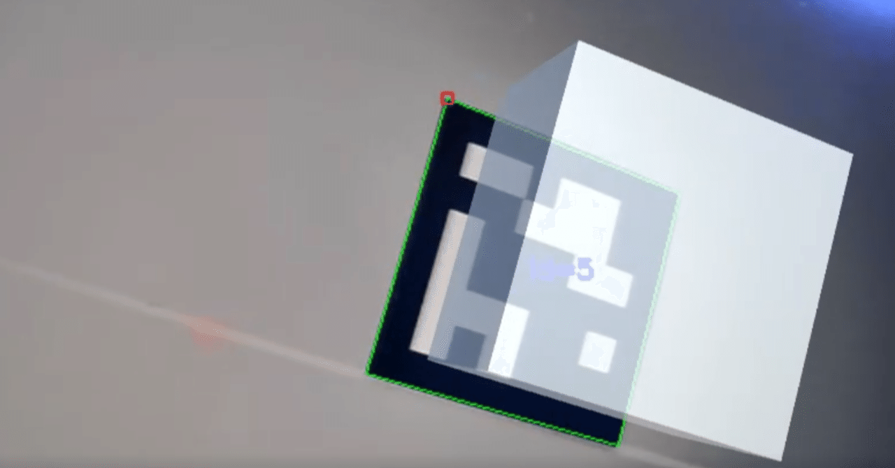 [OpenCV plus Unity]WebカメラのみでのARマーカーの姿勢推定してARっぽい表現をする｜takataok