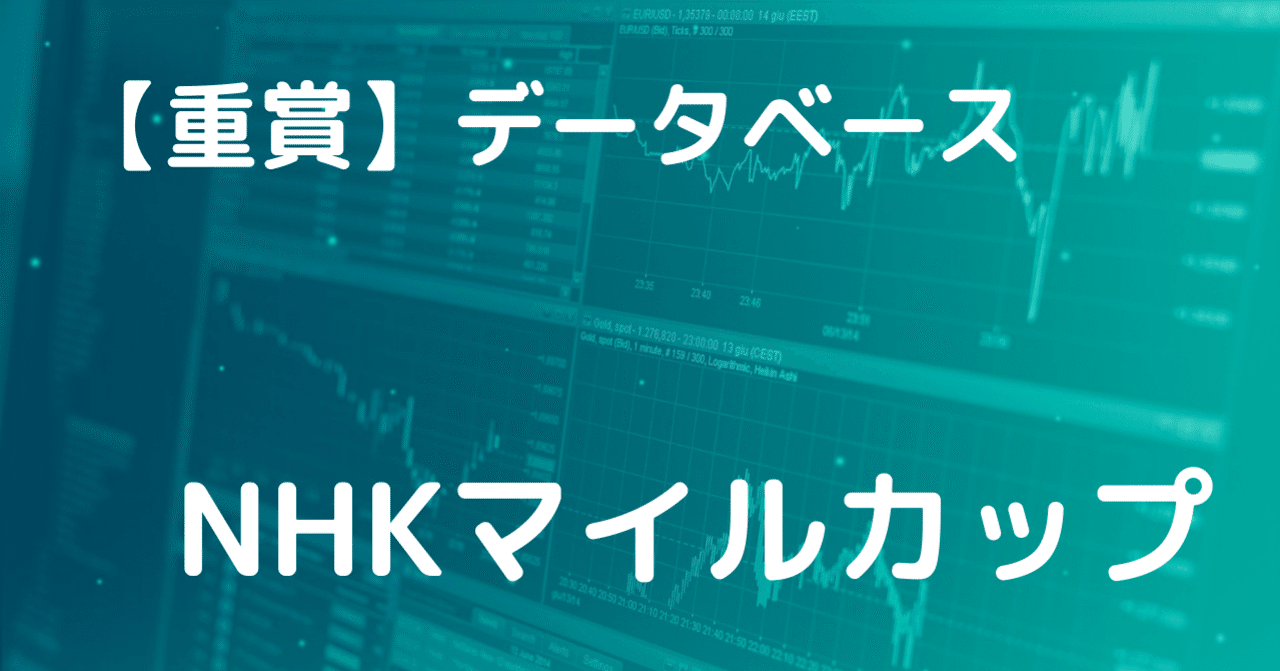 【重賞】データベース・NHKマイルカップ｜VRS18