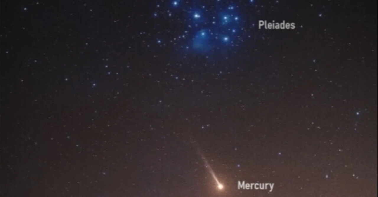【Astronomy Picture of the Day】Mercury's Sodium Tail, 2022.5.5｜岩澤康一｜note