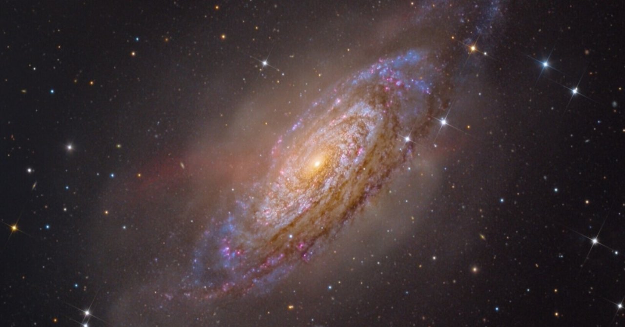 【Astronomy Picture of the Day】NGC 3521: Galaxy in a Bubble, 2022.5.6｜岩澤康一