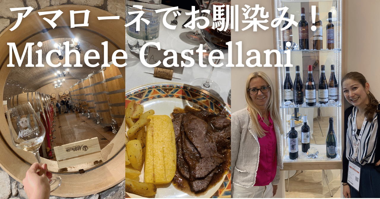 VINIITALY 2022からのMichele Castellani｜AlcotradeTrust