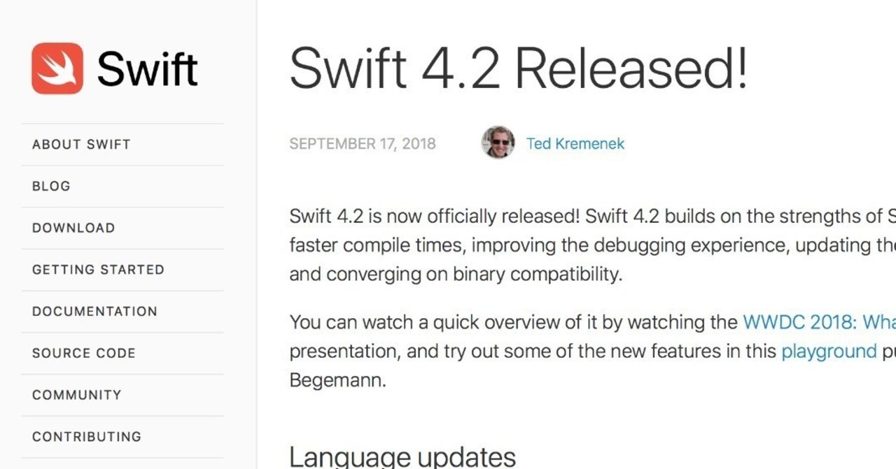 Swift4.2 Released!-- Bool.toggle｜donguri｜note