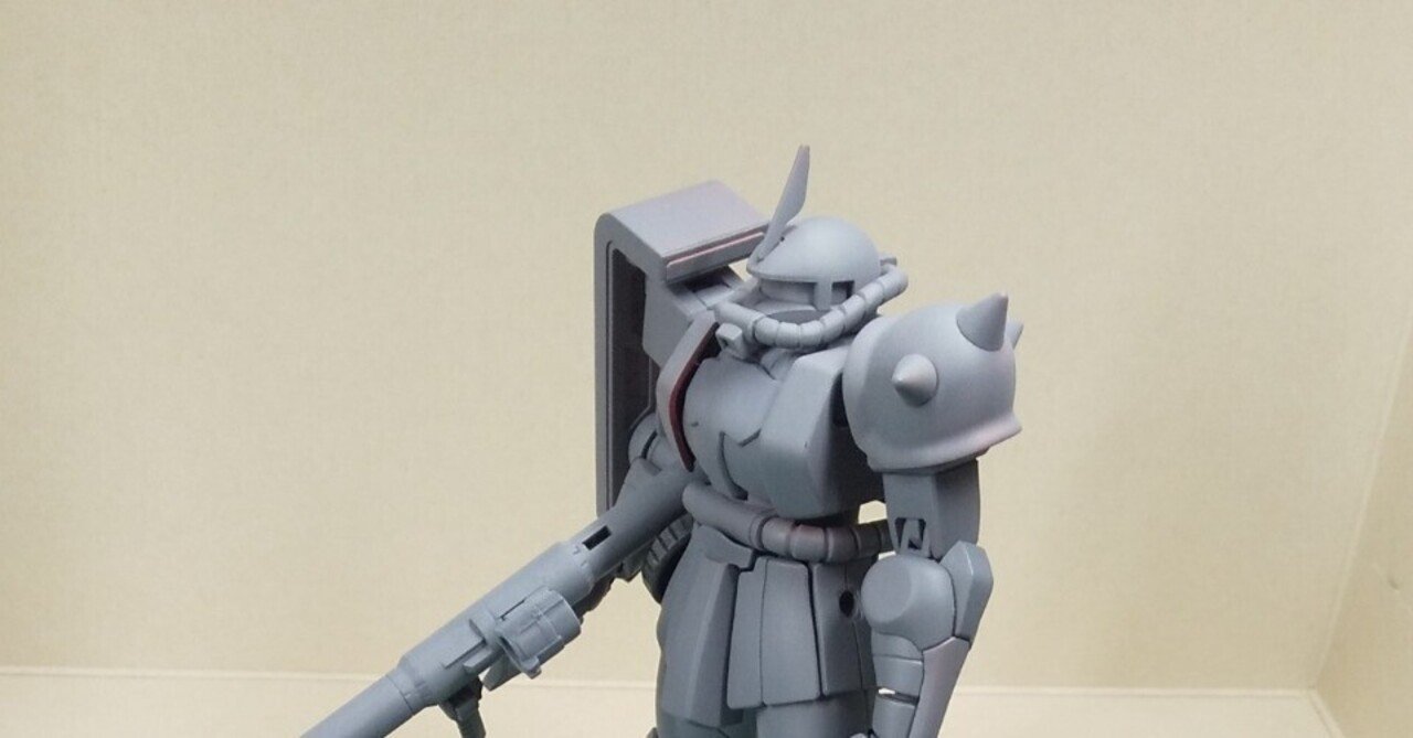 1/144 HGUCザク プロポーションチェック｜dai_mokei｜note