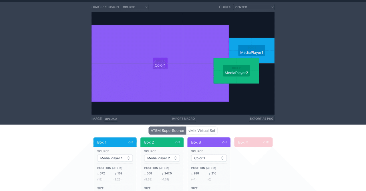 【ATEM mini】SuperSourceのデザインツール「H2R Layouts」のファーストインプレッション｜松井 隆幸@ライブ配信が好きな人