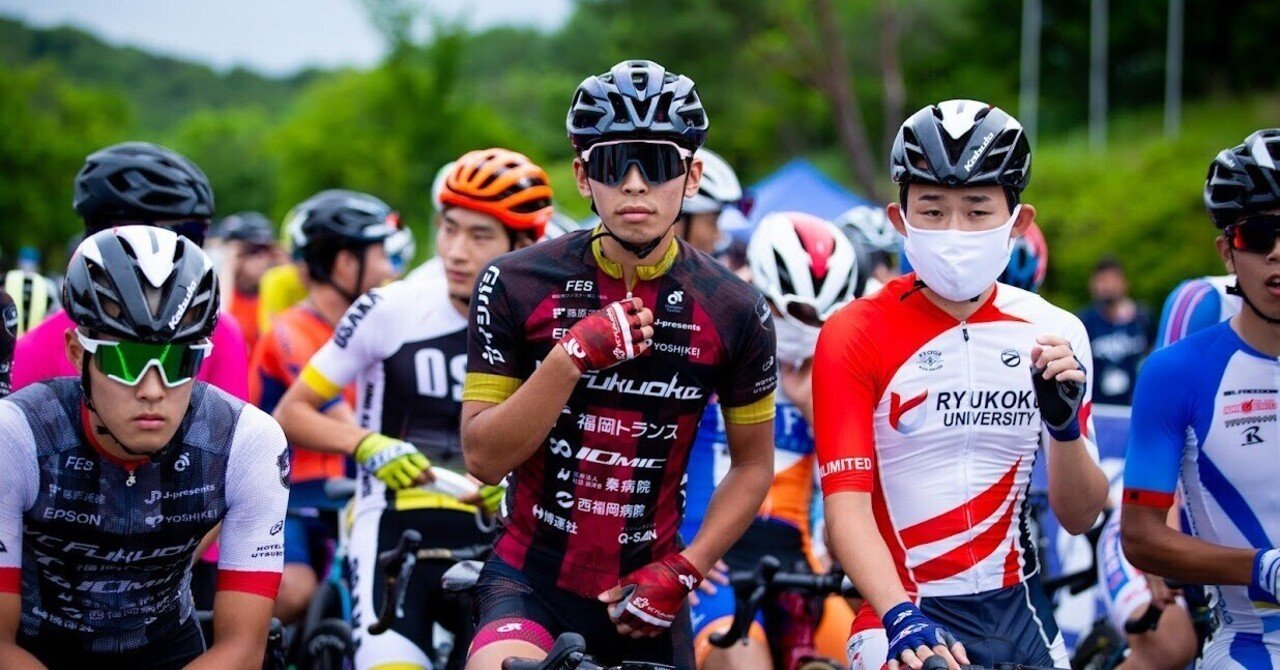 棒状に攣った2022全日本ロードU23｜Keito Ikeda