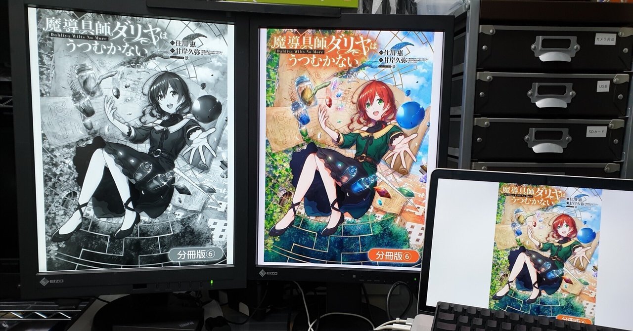 今が旬(？)の縦型モニター EIZO RadiForce MX215 & GX340 -マルチモニター操作性｜Mattaka｜note