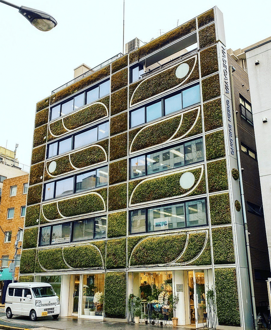 東京建築巡り〜2022年上半期人気ランキング1位「壁面緑化のファサード」 ｜東京の建築&アート巡りオタク@tanrock
