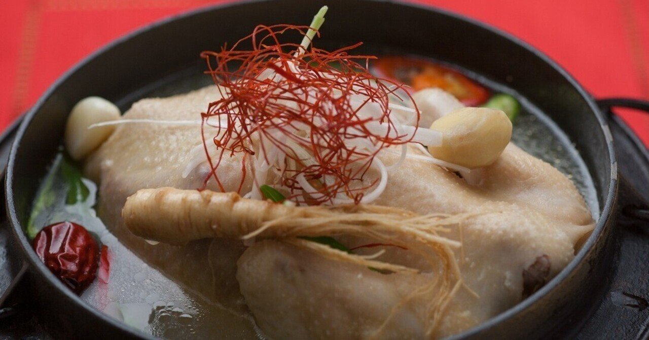 韓国版土用の丑。伏日（ポンナル）に食べる参鶏湯。｜黄 成守/黄さんの手造りキムチfansan_no3