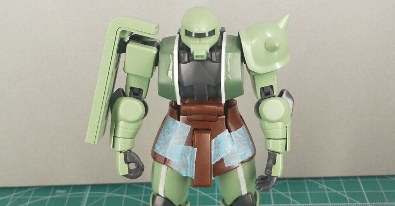 HGUCザク スカート2｜dai_mokei